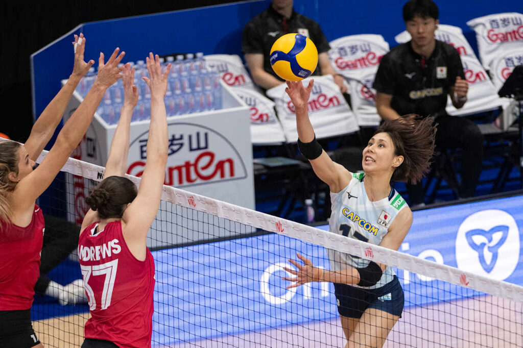 日本、カナダも3 0で下して3連勝！和田由紀子が20得点と大活躍【バレーボールネーションズリーグ女子】 トシキのバレログ